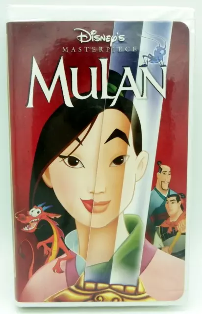 COMPLETE DISNEY'S MULAN VHS 2000 Gold Collection Edition White ... COMPLETE DISNEY'S MULAN VHS 2000 Gold Collection Edition White ...
