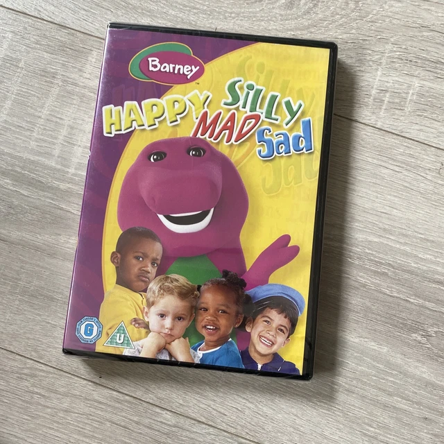 BARNEY - HAPPY Mad Silly Sad (DVD, 2009) New And Sealed £3.99 - PicClick UK