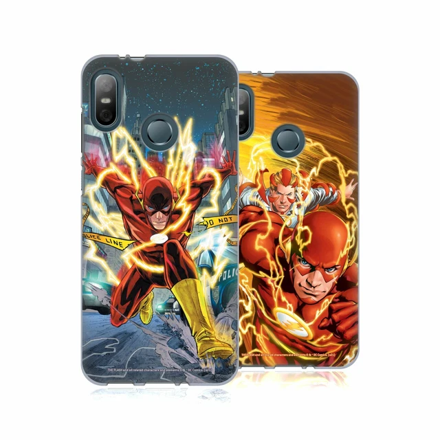 OFFICIAL THE FLASH Dc Comics Comic Book Covers Soft Gel Case For Htc ...