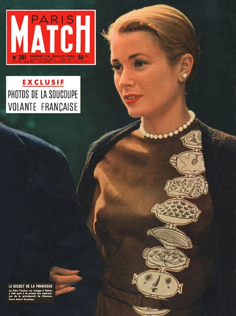 PARIS MATCH N° 381 - Grace Kelly / Vivien Leigh / Marilyn Monroe ...