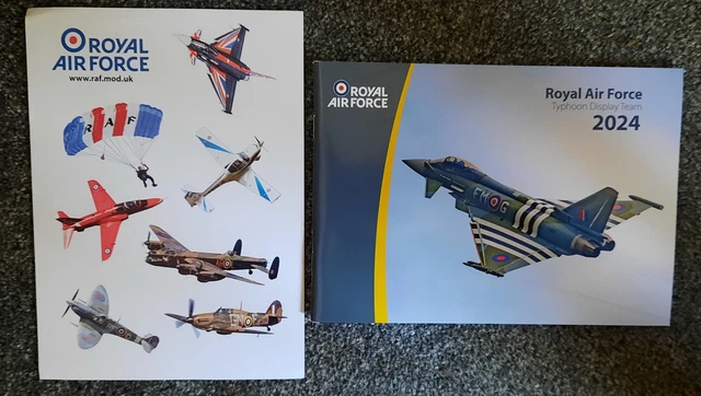 RAF TYPHOON DISPLAY Team Booklet 2024 + Raf Sticker Sheet £5.91 ...