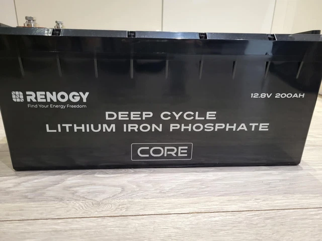 RENOGY CORE SERIES 12-8v 200Ah Deep Cycle Lithium Iron Phosphate ...