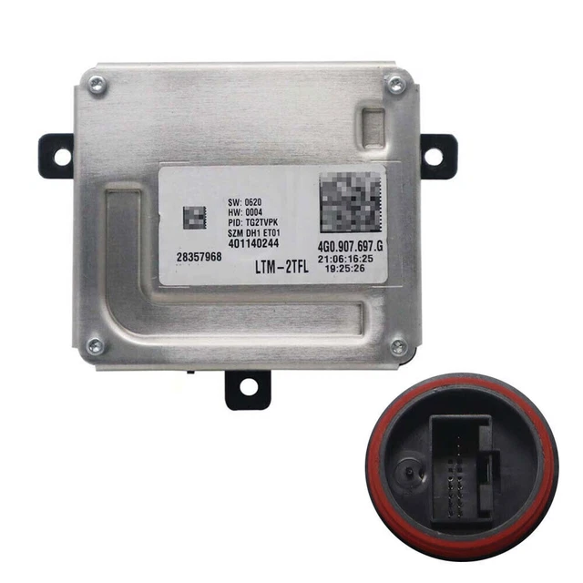 4G0907697G LED DRL Module Headlight Control Unit 4G0.907.697.G For VW ...