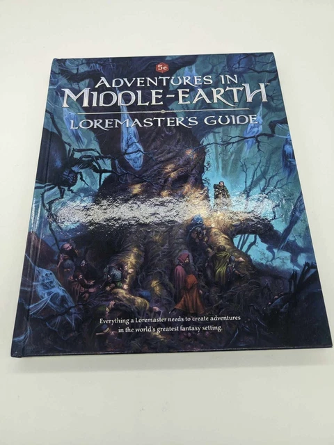 ADVENTURES IN MIDDLE-EARTH Loremaster's Guide RPG 5E Cubicle7 Hardcover ...