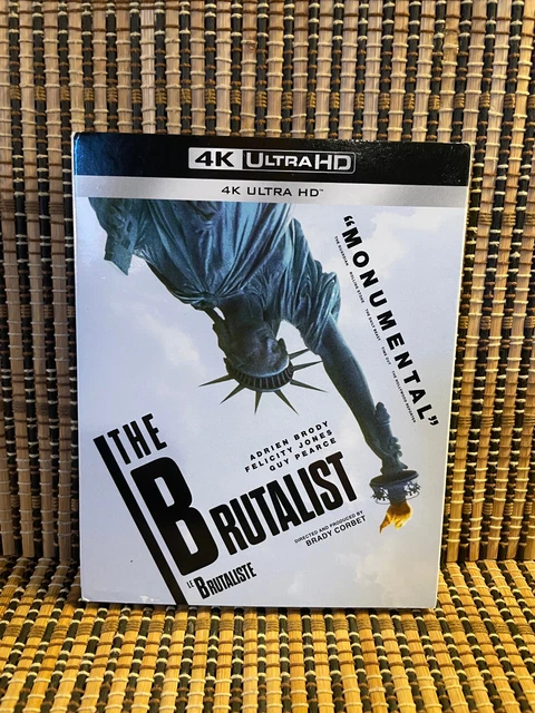 THE BRUTALIST 4K (UHD, 2025)+Slipcover.Adrian Brody/Guy Pearce/Felicity Jones $28.99 - PicClick CA