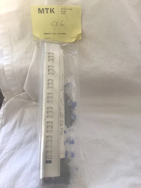 MTK OO GAUGE 4mm scale CS6 COACH KIT £24.99 - PicClick UK