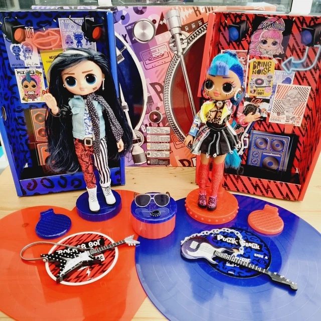 LOL SURPRISE OMG Remix Punk Girl & Rocker Boi Dolls - Boxed £14.97 ...
