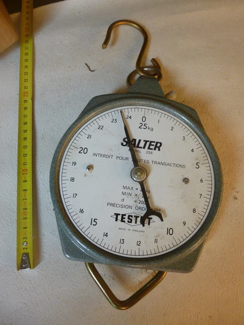 ANCIENNE BALANCE PESON TESTUT SALTER modèle 235 EUR 39,00 - PicClick FR