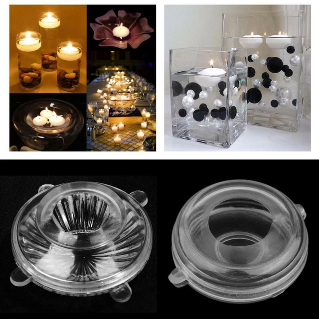 2SET DIY FLOATING Floater Candle Mould Plastic Candle Making Model Soap ...