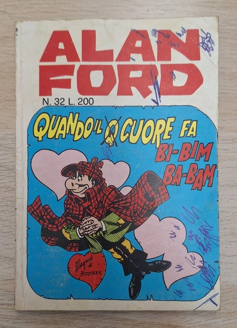 ALAN FORD N.32 Quando Il Cuore Fa Bi-Bim Ba-Bam, Ed. Corno 1972 EUR 3 ...