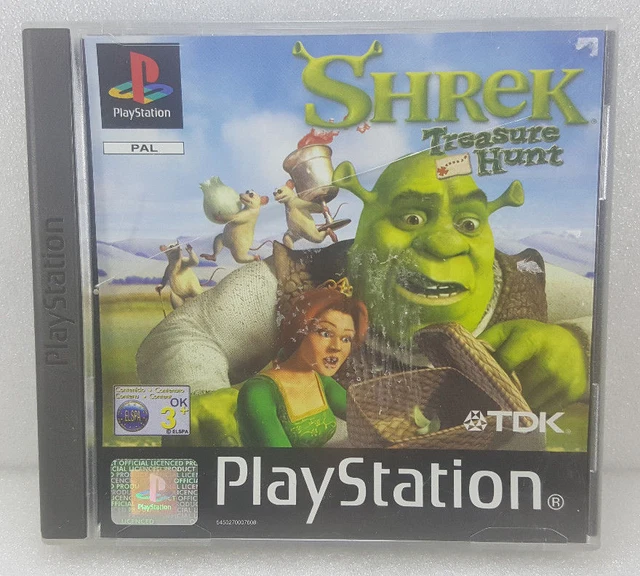SHREK TREASURE HUNT-PLAYSTATION One (Ps1) Pal £5.99 - PicClick UK