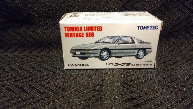 TOMYTEC TOMICA LIMITED Vintage LV-N106b Toyota Supra 2.0GT Twin Turbo ...