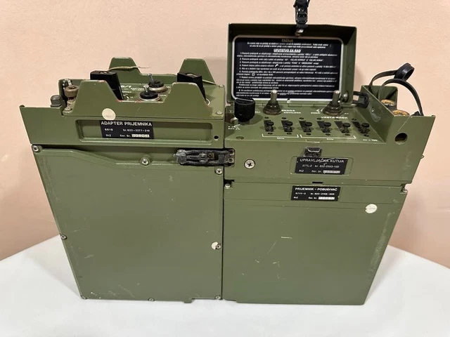 RÉCEPTEUR RADIO MILITAIRE HF RPrU-5/1 ROCKWELL COLLINS PRC-515 RU20 EUR 385,74 - PicClick FR