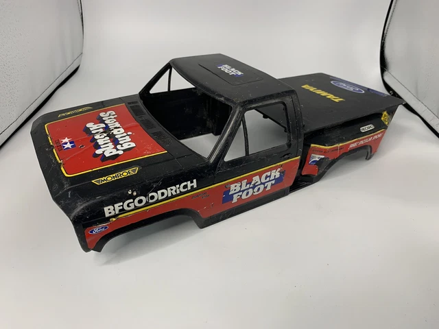 VINTAGE TAMIYA BLACKFOOT Body Original Basher Project Spare $59.99 ...
