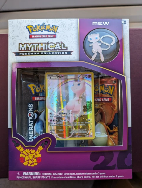 POKEMON MYTHICAL GENERATIONS Mew Box 20th Anniversary £94.95 - PicClick UK