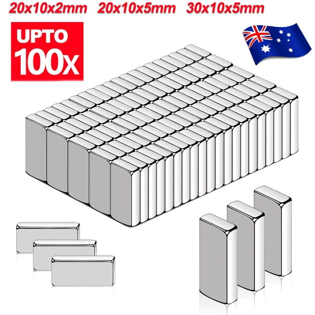 N52 SUPER STRONG Magnets Block Rare Earth Cuboid Neodymium Super Strong ...