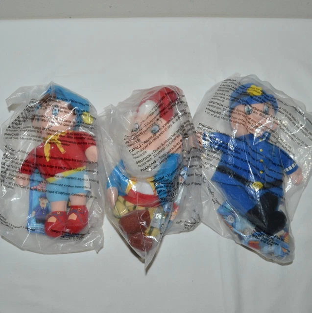 MCDONALDS - NODDY - BIG EARS - PC PLOD - "Beanie Type Soft Toys" 2001 £ ...