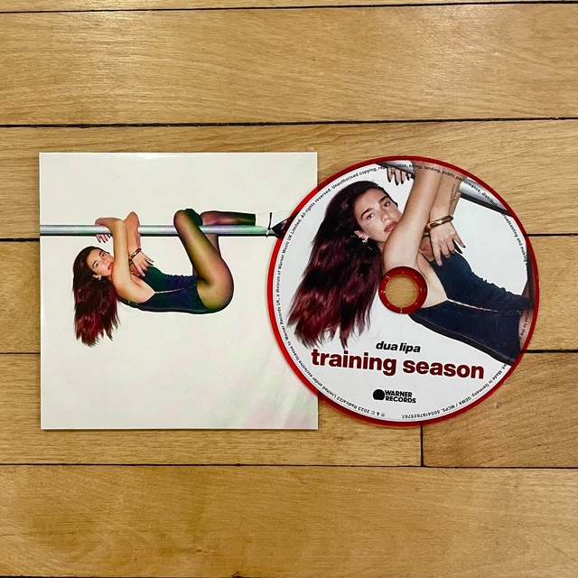 TRAINING SEASON - Dua Lipa - Single Red CD - Artist Web Store Exclusive ...