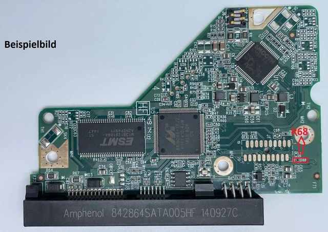 WESTERN DIGITAL PCB Logic Board - Circuit Board - 2060-771640-003 REV A ...