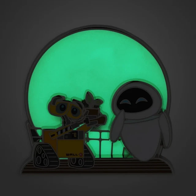 DISNEY PIXAR 15TH Anniversary WALL-E & EVE Pin Limited Release of 1250 ...