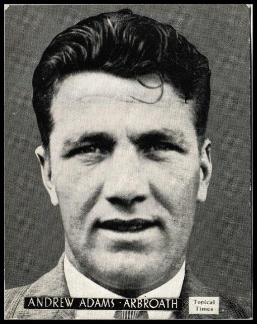 TOPICAL TIMES - 'Footballers (Scottish)' (1939) - Card #15 - Andrew ...