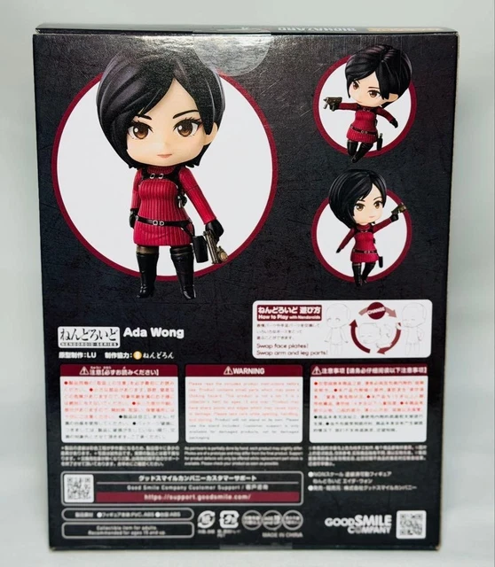 FIGURA NENDOROID RESIDENT Evil RE:4 Ada Wong Biohazard Good Smile Japón ...
