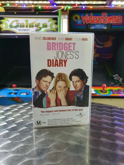 BRIDGET JONES'S DIARY - VHS Movie - Video Tape - Big Box Ex Rental $5. ...
