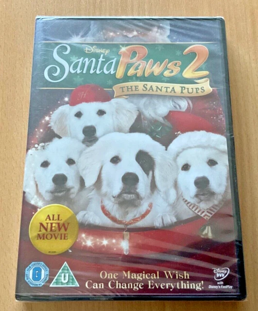 DISNEY SANTA PAWS 2 The Santa Pups DVD New & Sealed Family Christmas ...