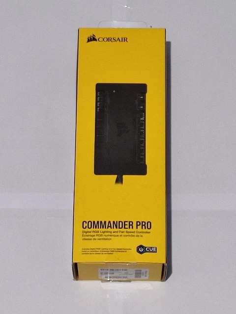 CORSAIR ICUE COMMANDER PRO Smart RGB Lighting and Fan Speed Controller ...