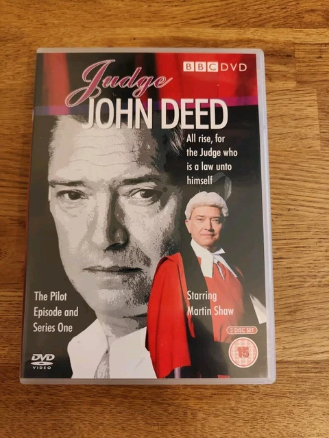 DVD - BBC Judge John Deed Complete The Pilot & Series One Martin Shaw UK R2 PAL £2.75 - PicClick UK