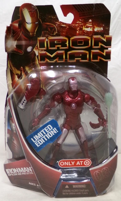 FIGURA DE IRON Man Repulsor Rojo Prototype Exclusivo De Target Hasbro ...