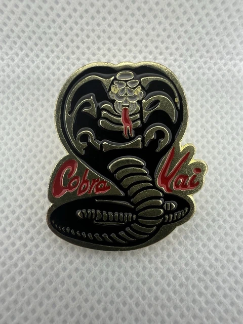 COBRA KAI ENAMEL Pin Karate Kid 80s Retro Vintage Nostalgia Collectable ...