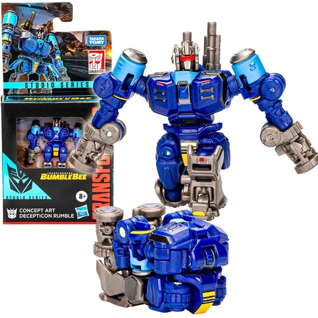 HASBRO TRANSFORMERS DECEPTION Rumble Concept Art Studio 3.5" Action ...