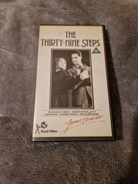 THE THIRTY NINE Steps VHS Tape Alfred Hitchcock Video £7.99 - PicClick UK
