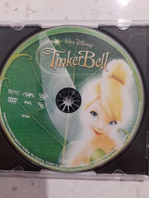 TINKERBELL DVD 2000 Walt Disney Pictures Rating G Dolby Digital Region ...