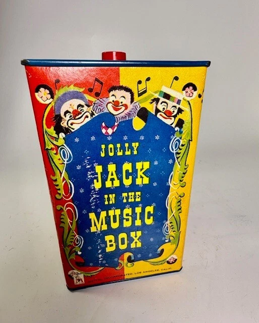 1952 JOLLY JACK in the Box/Mattel/Creepy Clown? $114.52 - PicClick