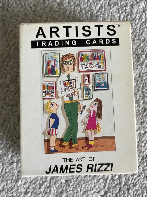 JAMES RIZZI: ARTIST’S Trading Cards - boxed £3.99 - PicClick UK
