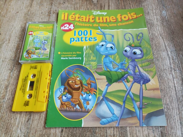 IL ETAIT UNE FOIS DISNEY 1001 PATTES No 24 LIVRE CASSETTE AUDIO MARIE ...