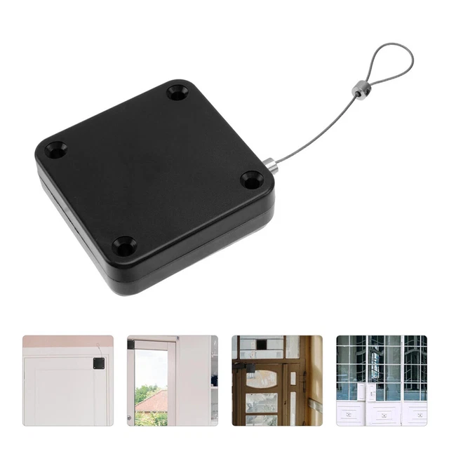 DOOR CLOSER AUTO Sliding Screen Automatic No Punching Simple £8.68 ...