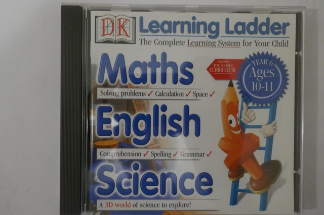 CD-ROM: JEWEL Case (STDFL):DK Learning Ladder 6: Year 6 (Ages 10-11 ...
