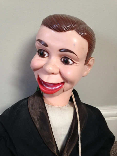 VINTAGE CHARLIE MCCARTHY Ventriloquist Doll - 1968 Juro Dummy Vent ...