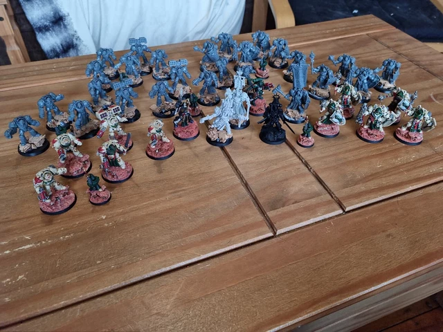 GAMES WORKSHOP WARHAMMER 40K Dark Angels Deathwing Command Squad ...