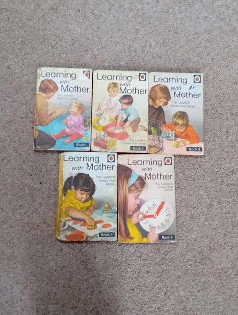 LADYBIRD BOOKS SERIES 702 (Learning With Mother) Complete Set Of 5 ...