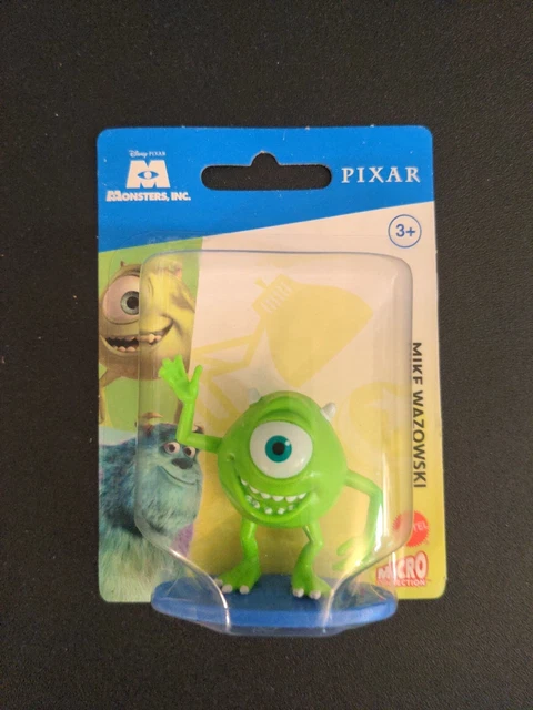 Mattel Disney Pixar Monsters Inc Mike Wazowski Micro Collection Figure ...