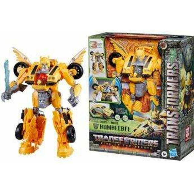 SUPER ROBOT TRASFORMABILE Transformers Beast Mode Bumblebee Luci Suono Access EUR 64,80 ...