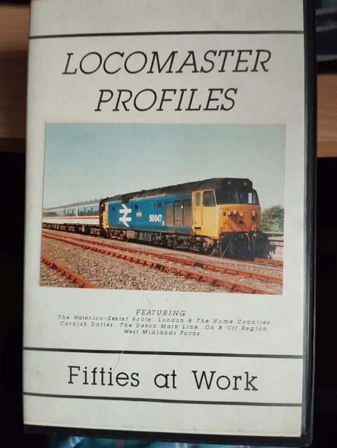 LOCOMASTER PROFILES FIFTIES at Work VHS Tape £4.99 - PicClick UK