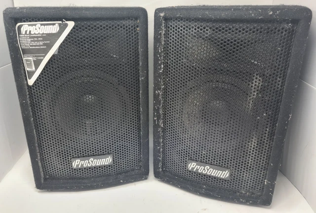 PAIR OF PROSOUND PS08 100w Speakers £39.99 - PicClick UK