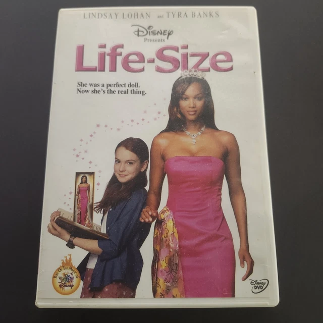 LIFE-SIZE (DVD, 2000, Disney) Lindsay Lohan Tyra Banks RARE OOP $64.00 ...