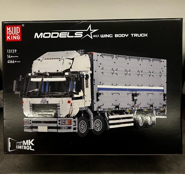 MOULD KING 13139 Technic Wing Body Truck LKW RC Klemmbausteine Modell ...