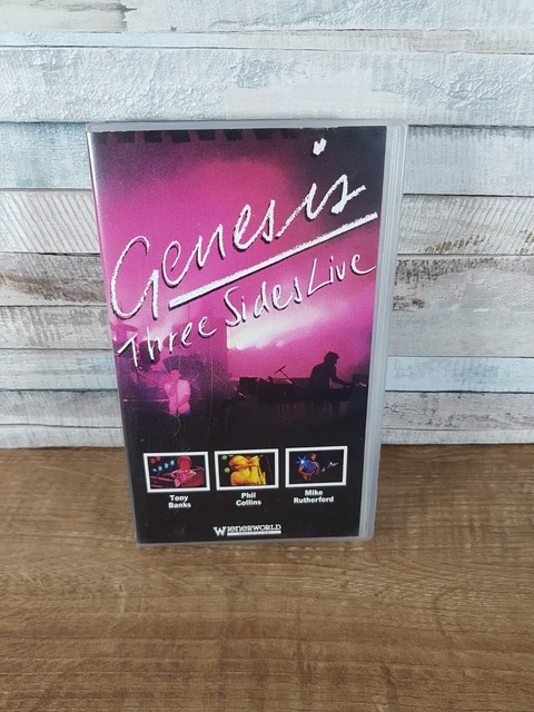GENESIS THREE SIDES Live Vhs Rare Tape Collectible £8.72 - PicClick UK